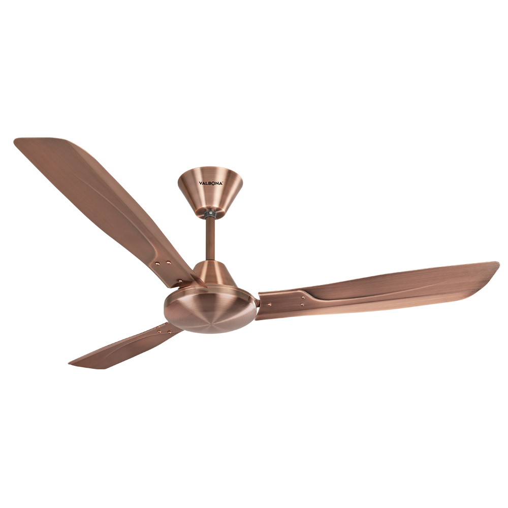 48″ ANTIQUE CEILING FAN – COPPER – Valbona